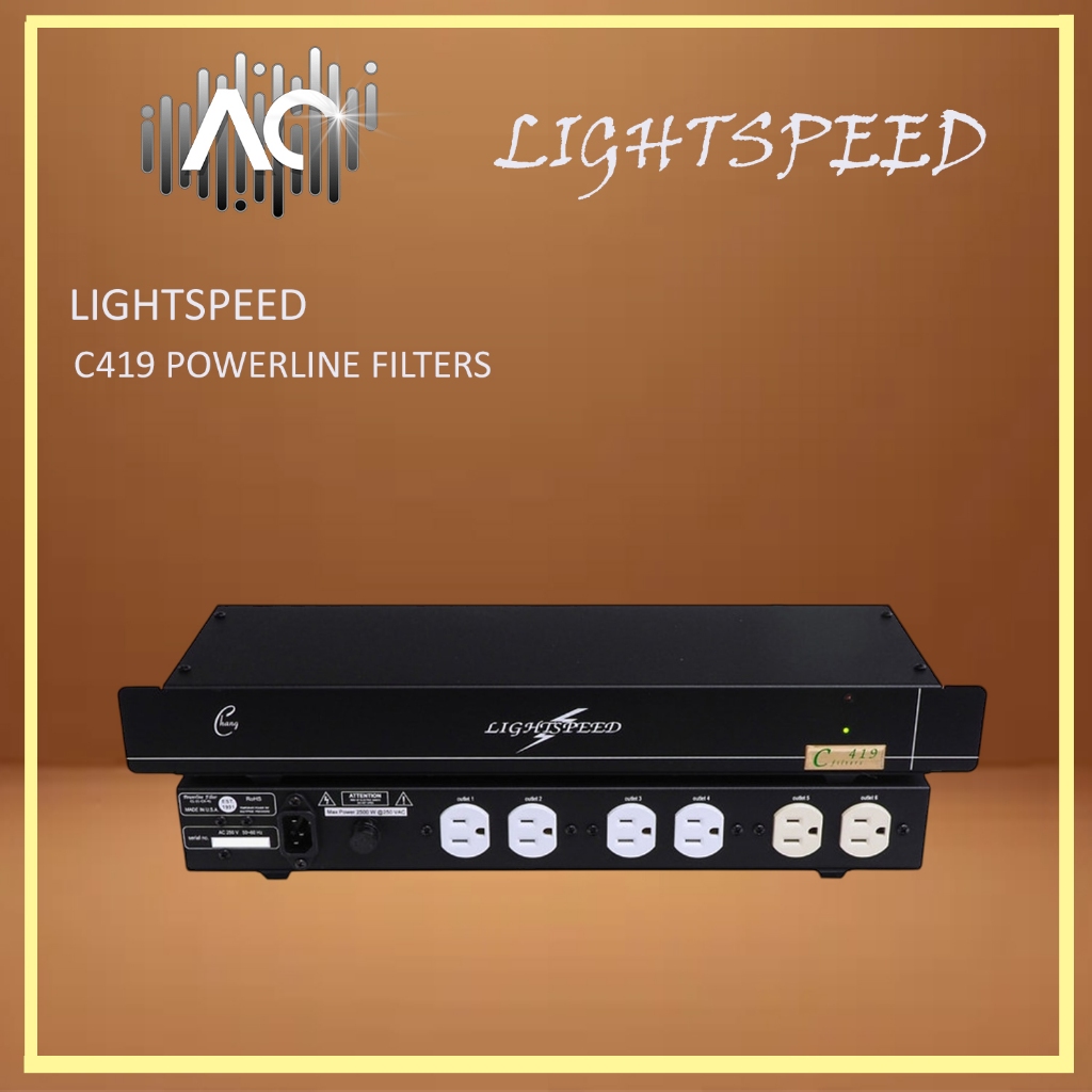 LightSpeed C-419 Powerline Filters - Audio Concept