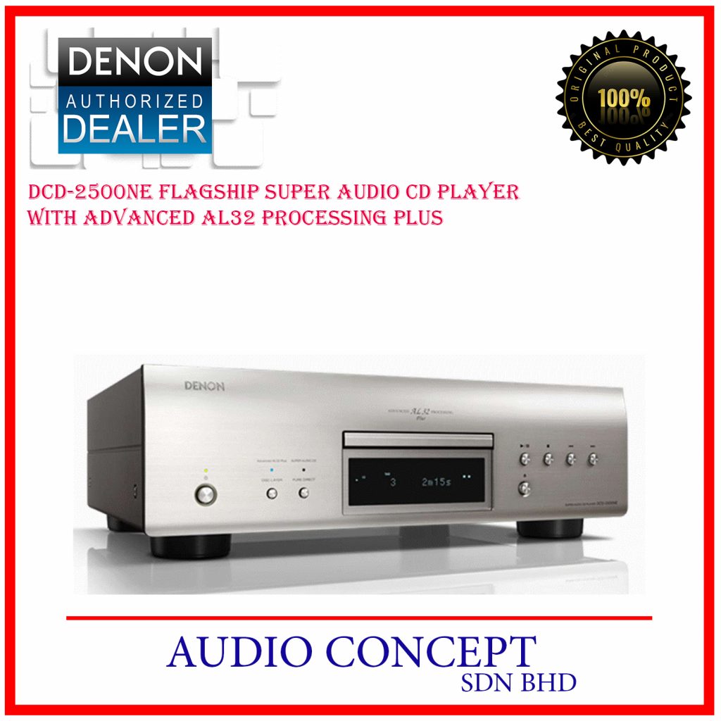 Denon DCD-2500NE Flagship Super Audio CD Player with Advanced AL32 ...