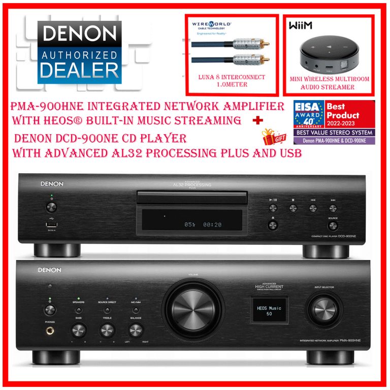 Denon PMA-900HNE Integrated Network Amplifier with HEOS® Built-In Music ...