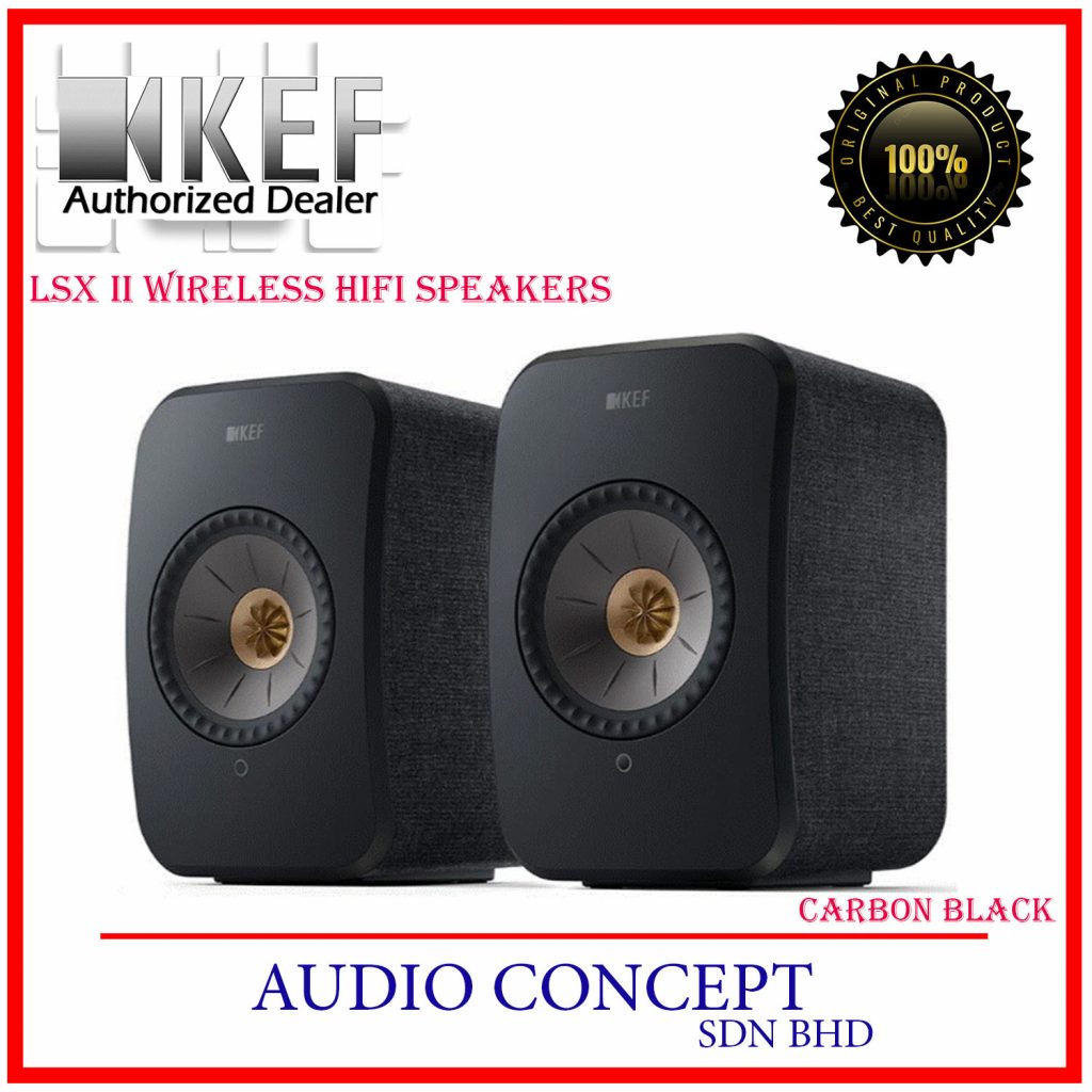 KEF LSX II Compact Wireless HiFi Speakers - Audio Concept