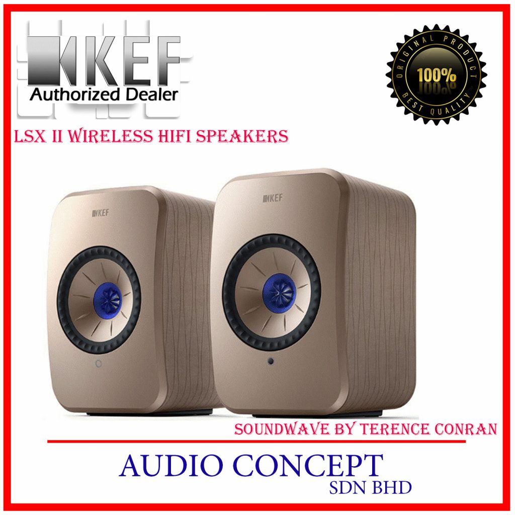 KEF LSX II Compact Wireless HiFi Speakers - Audio Concept