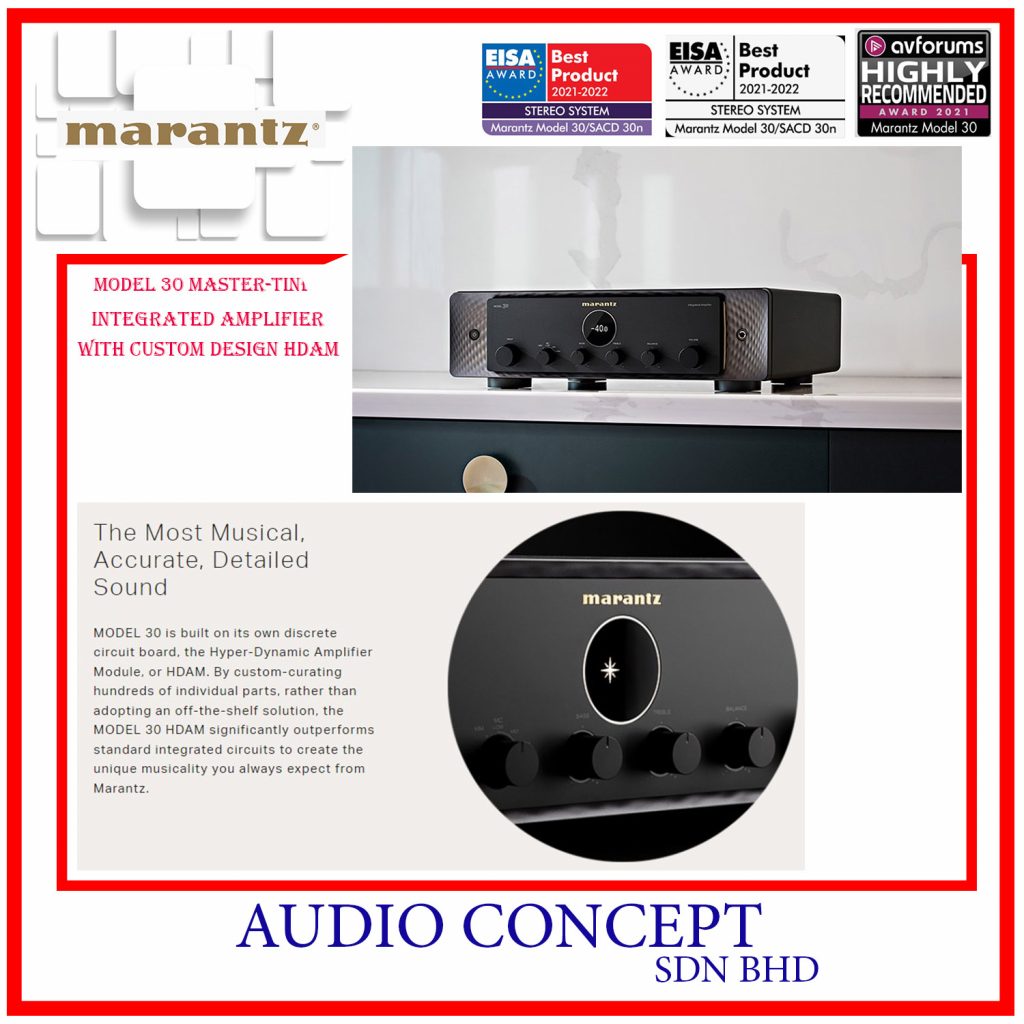 Marantz Model 30 Integrated Amplifier - Audio Concept