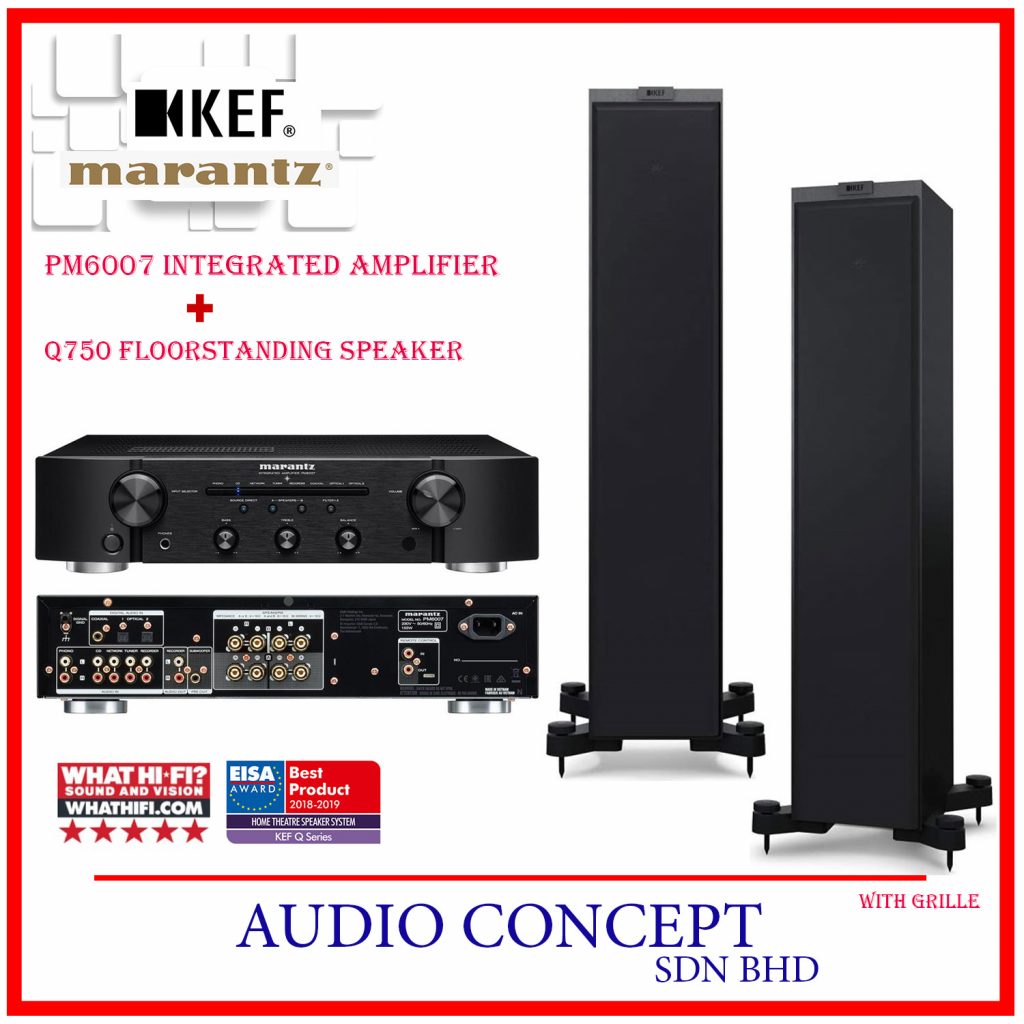 Marantz pm6007 Integrated Amplifier + KEF Q750 Floorstanding Speaker ...