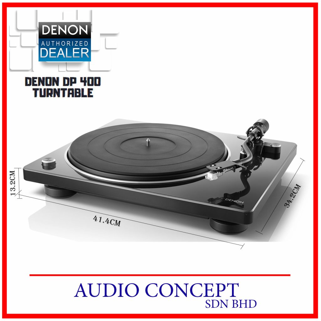 Denon DP-400 Hi-Fi Turntable With Speed Auto Sensor - Audio Concept