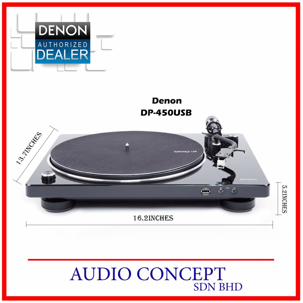 Denon DP-450USB Hi-Fi Turntable - Audio Concept