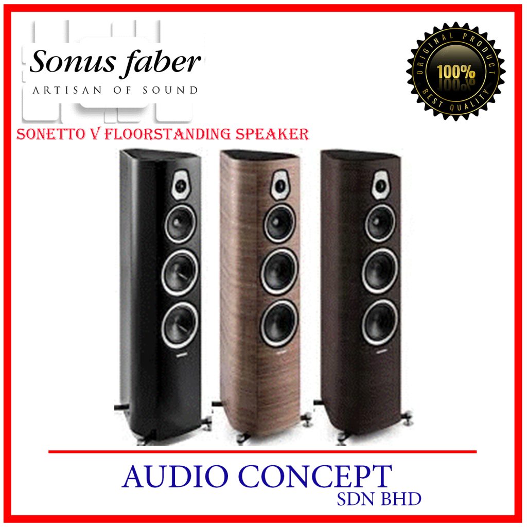 Sonus Faber Sonetto V FloorStanding LoundSpeaker - Audio Concept