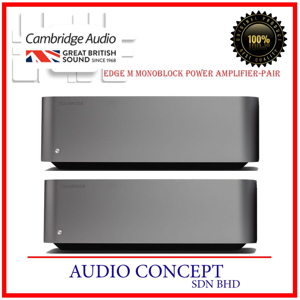 Cambridge Audio Edge M Monoblock Power Amplifier(Pair) - Audio Concept