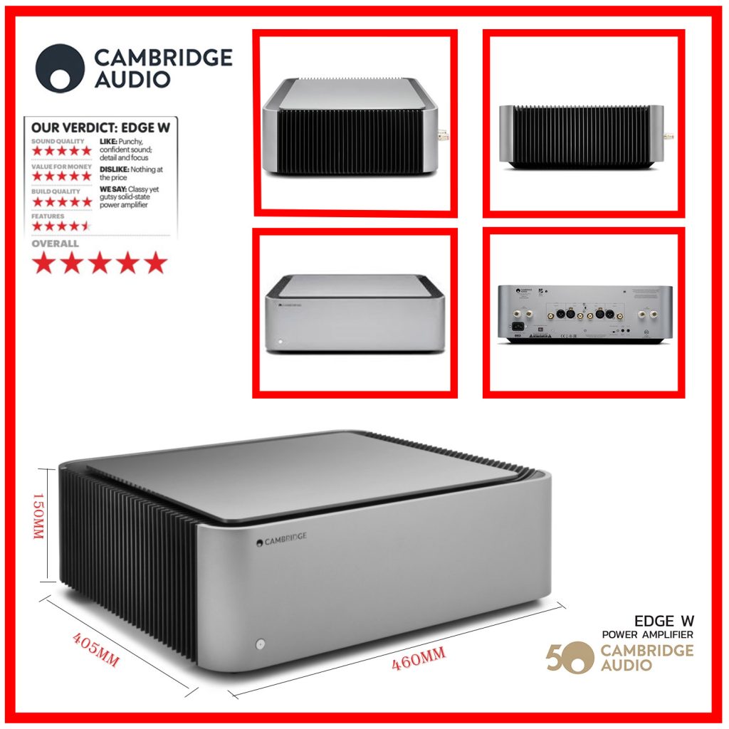 Cambridge Audio Edge W Power Amplifier - Audio Concept
