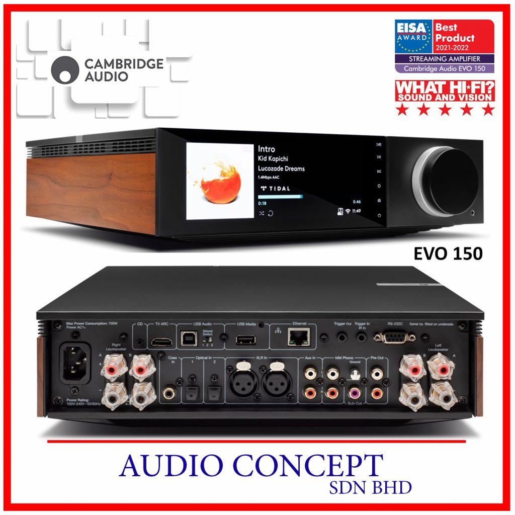 Cambridge Audio EVO 150 All In One Network Streamer & Integrated Amplifier - Audio Concept