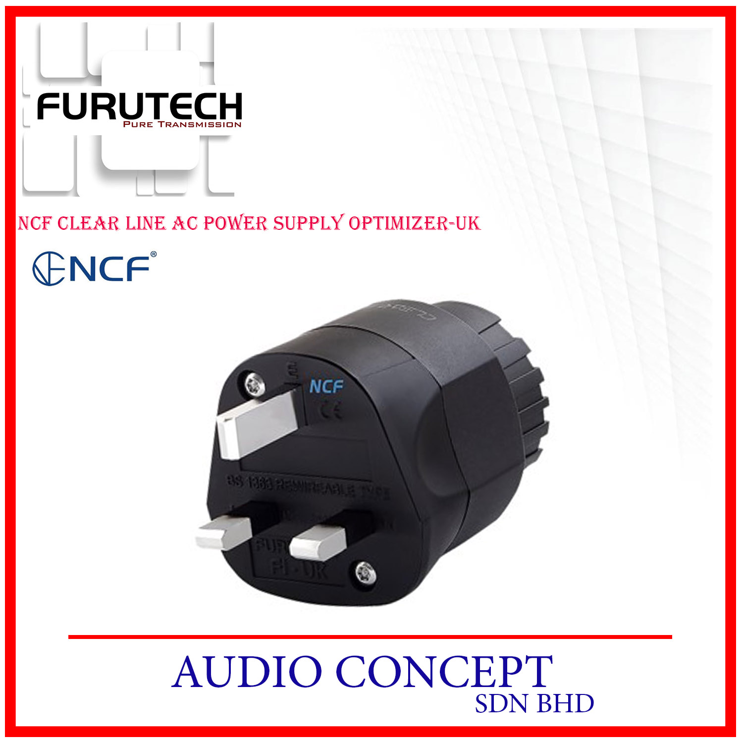 Furutech NCF Clear Line AC Power Supply Optimizer (UK Version) - Audio ...