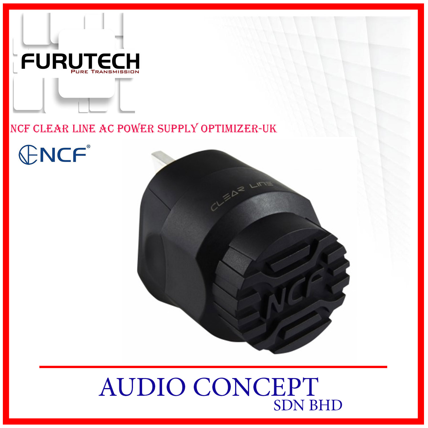 Furutech NCF Clear Line AC Power Supply Optimizer (UK Version) - Audio ...