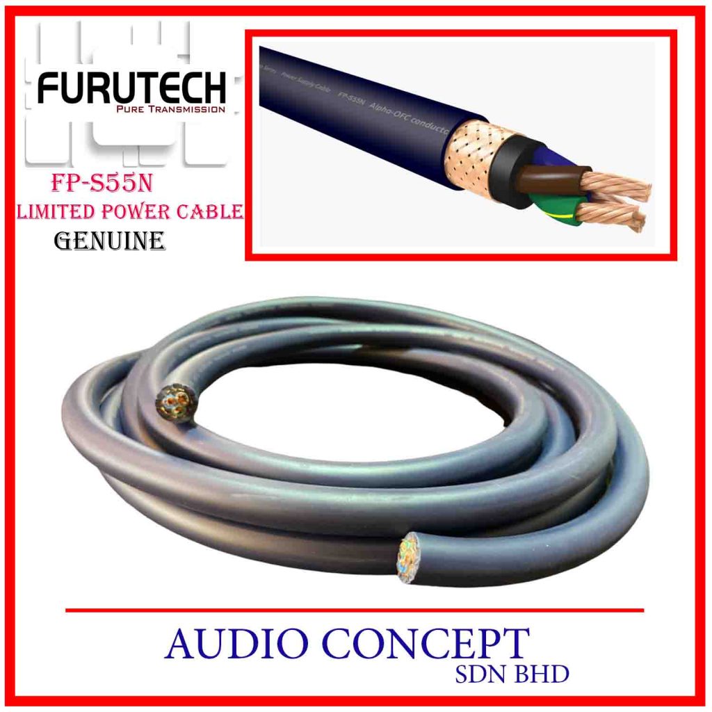 Furutech FP-S55N Limited Edition Power Cable (GENUINE) - Audio Concept