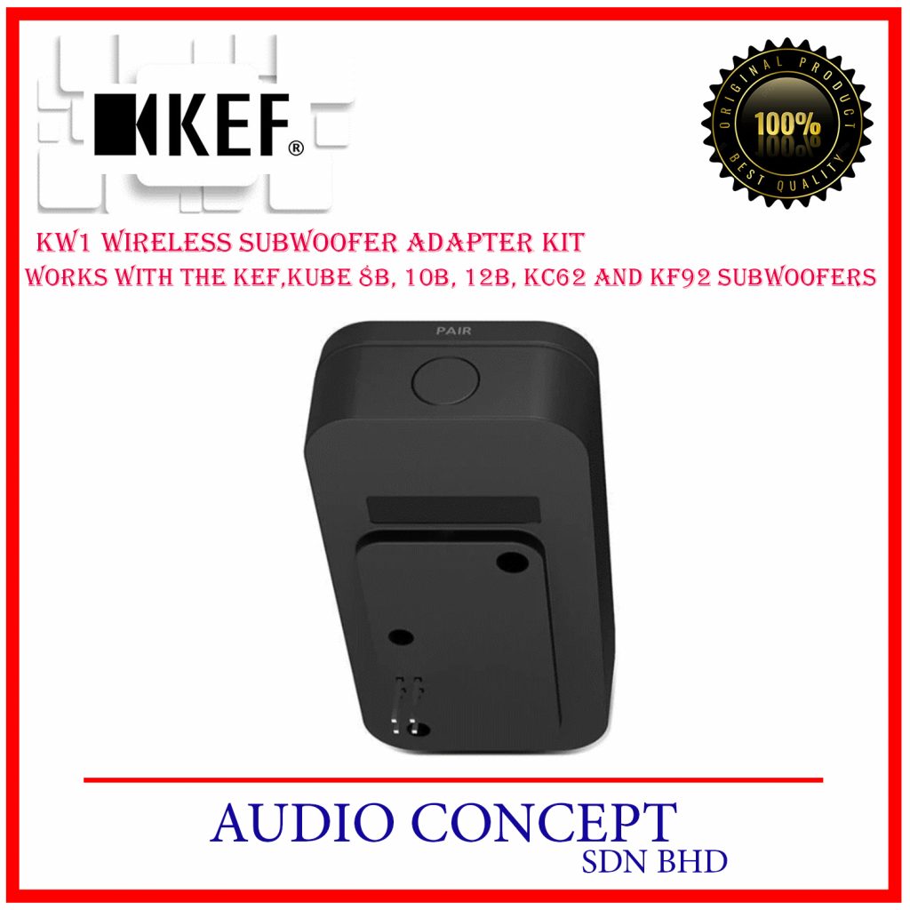 Kef KW1 Wireless Subwoofer Adapter Kit - Audio Concept