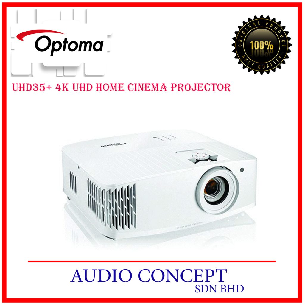 Optoma UHD35+ 4K UHD Projector - Audio Concept