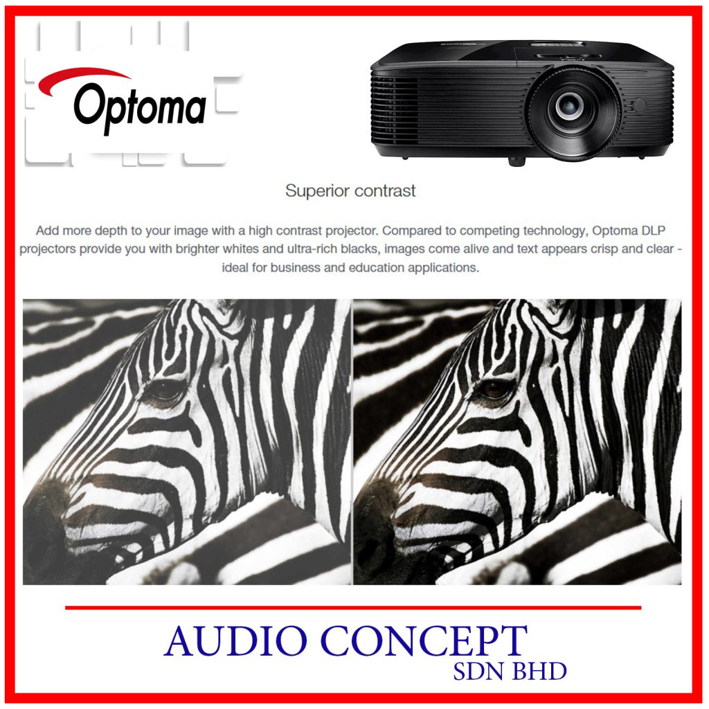 Optoma X400LVE Bright Projector - Audio Concept