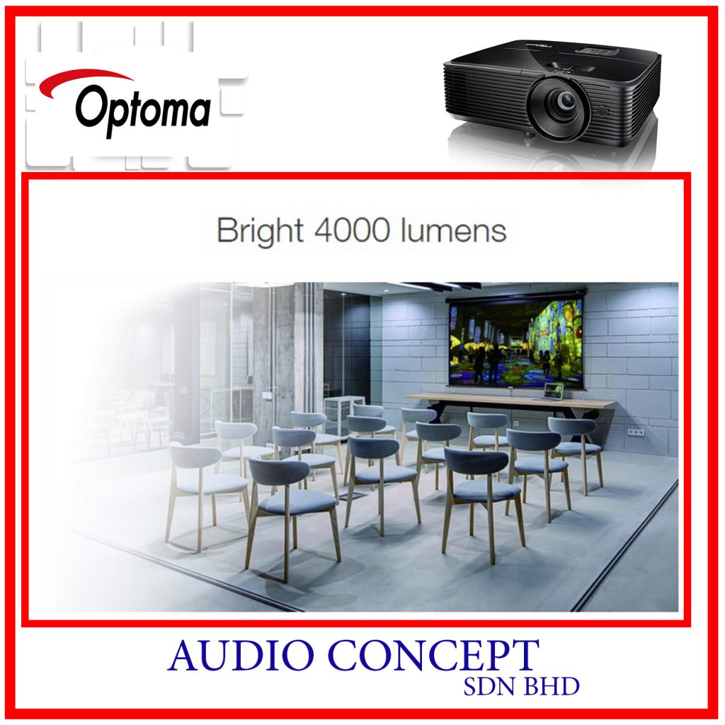 Optoma X400LVE Bright Projector - Audio Concept