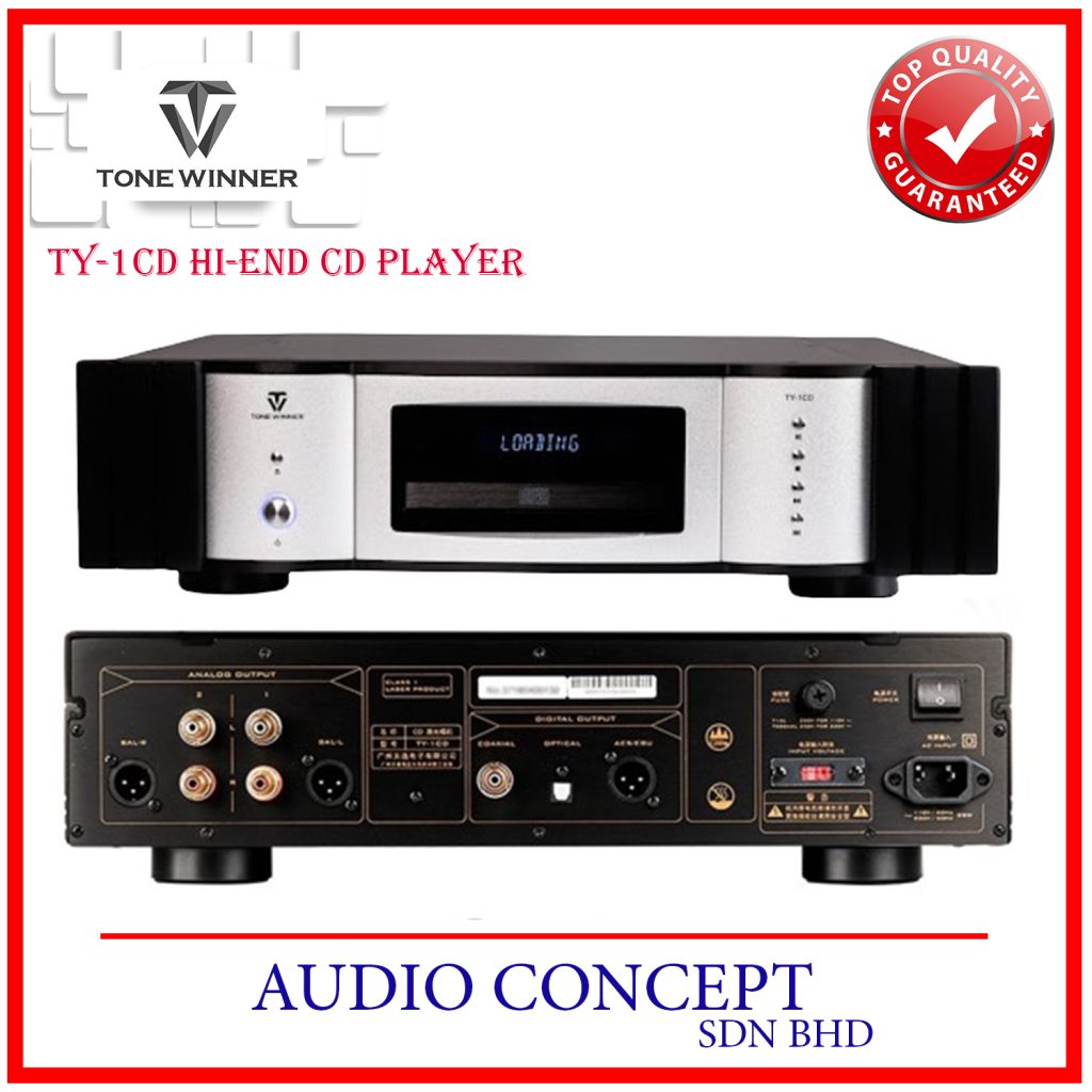 ToneWinner TY-1 CD Hi-End CD Player - Audio Concept