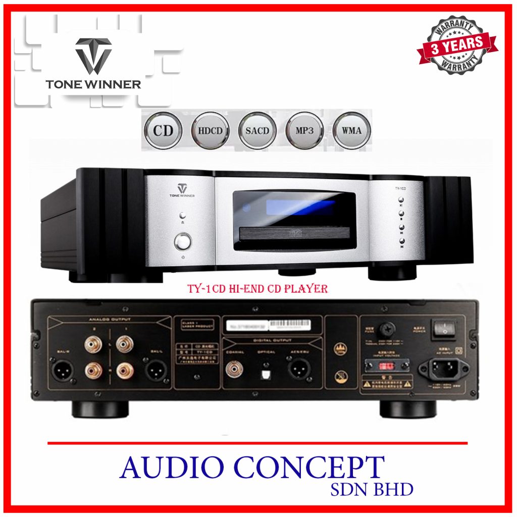ToneWinner TY-1 CD Hi-End CD Player - Audio Concept
