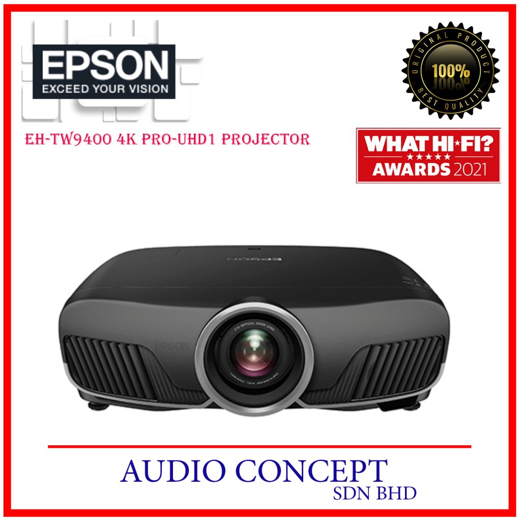 Epson EH-TW9400 4K PRO-UHD1 Projector - Audio Concept