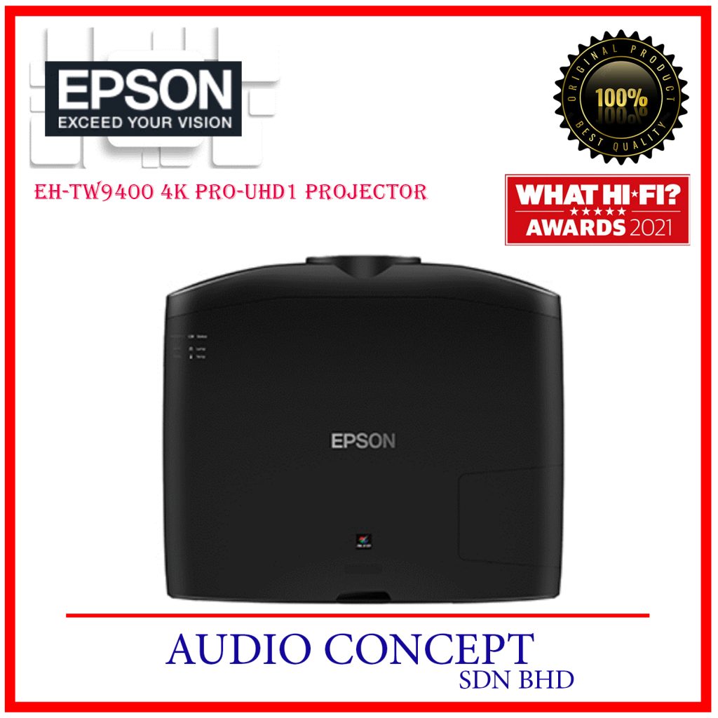 Epson EH-TW9400 4K PRO-UHD1 Projector - Audio Concept