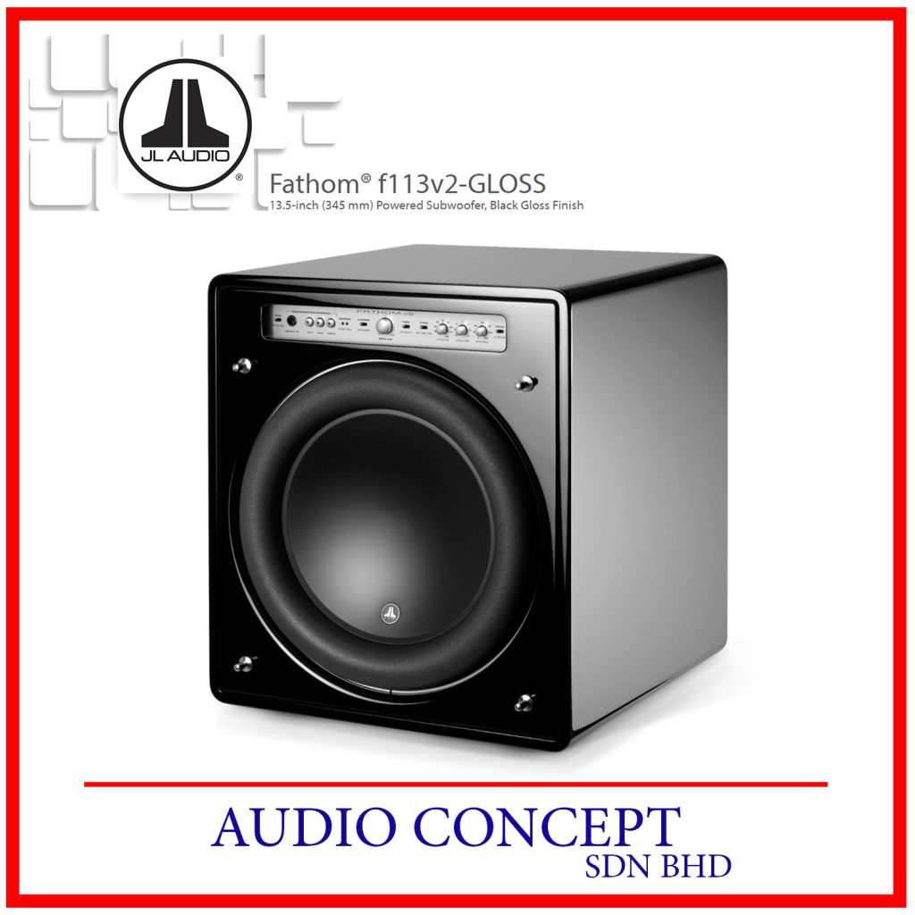 JL Audio Fathom® F113v2 13.5" Powered Subwoofer (Gloss Black) - Audio ...