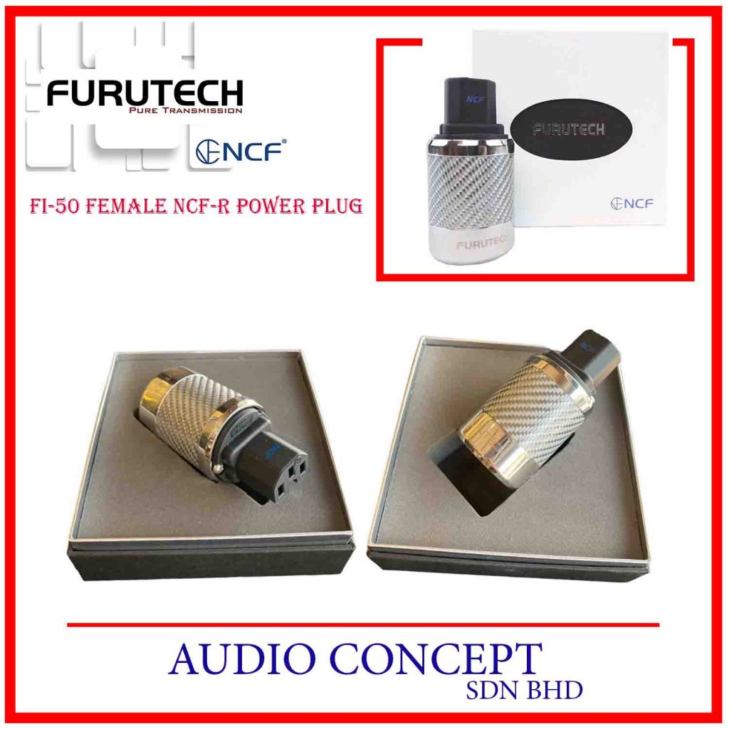Furutech FI-50(Female / Male) NCF (R) Power Plug - Audio Concept