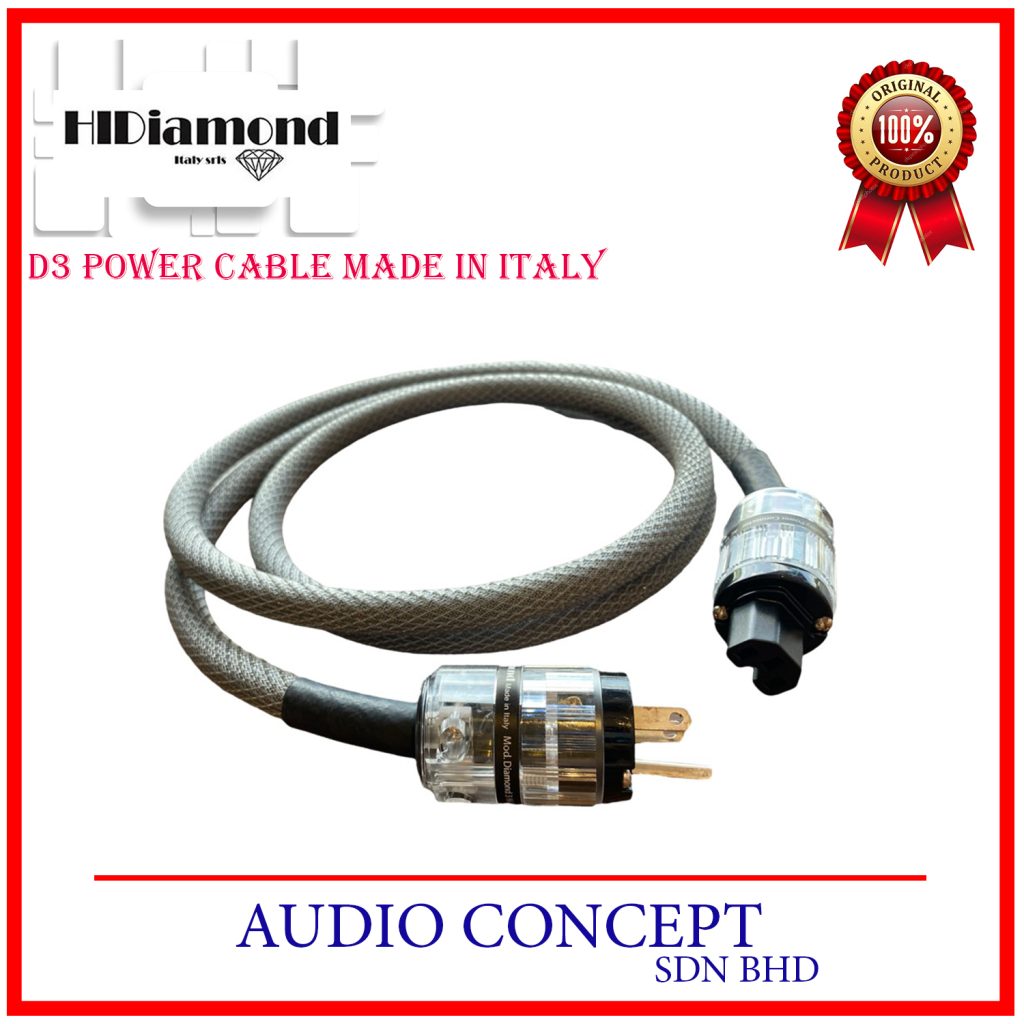 HiDiamond Power Cable Diamond 3 ( 2M ) Made In Italy - Audio Concept