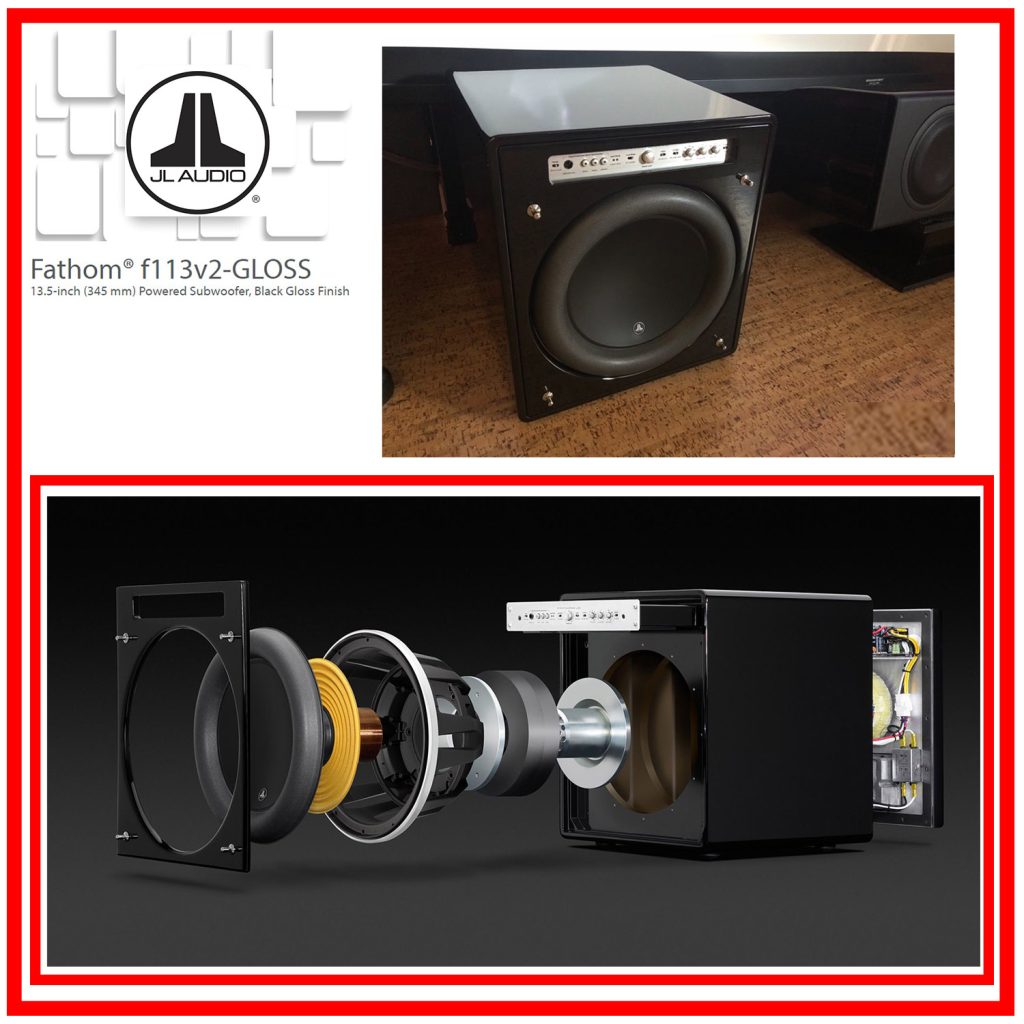 JL Audio Fathom® F113v2 13.5" Powered Subwoofer (Gloss Black) - Audio ...