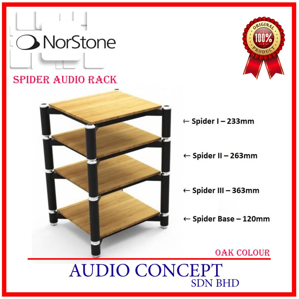 Norstone Spider Hi-Fi Rack - Audio Concept
