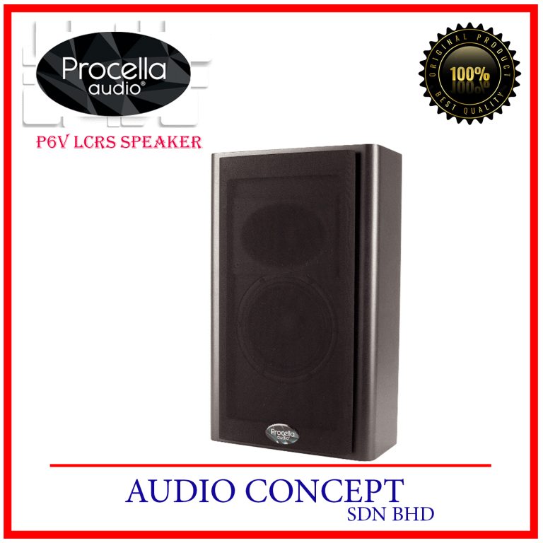 Procella Audio P6V LCRS Speaker - Audio Concept