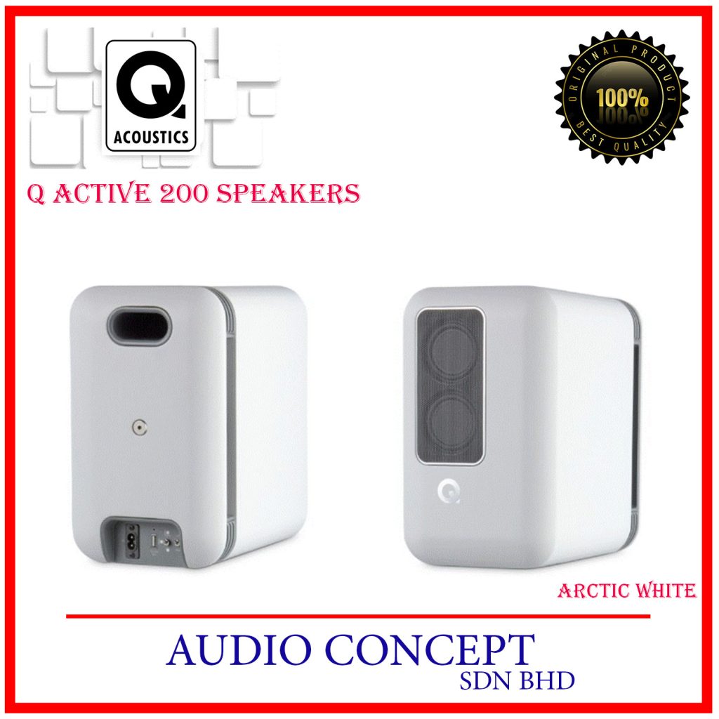 Q Acoustics Q Active 200 Active Speakers - Audio Concept
