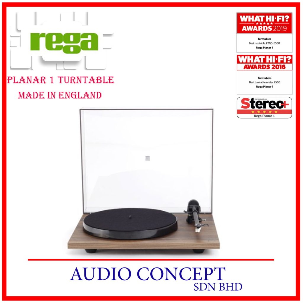 Rega Planar 1 Plus Matt Finish Turntable (Built-In Phono EQ)+Free Gift ...