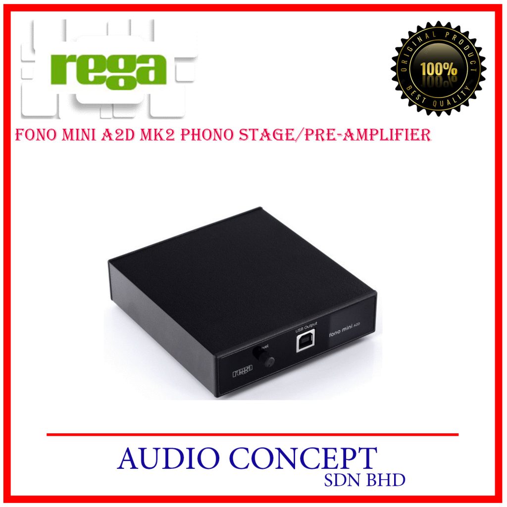 Rega Fono Mini A2D MK2 Phono Stage Pre-Amplifier - Audio Concept