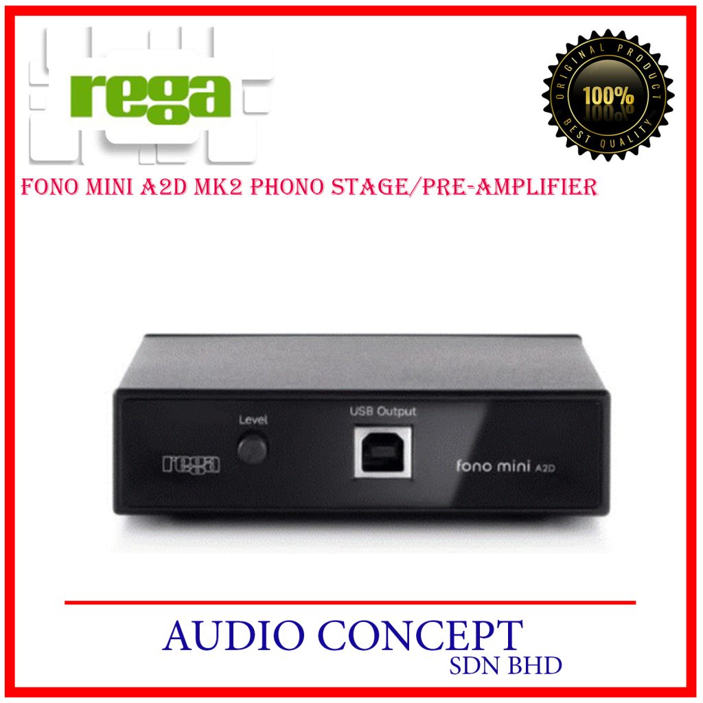 Rega Fono Mini A2D MK2 Phono Stage Pre-Amplifier - Audio Concept