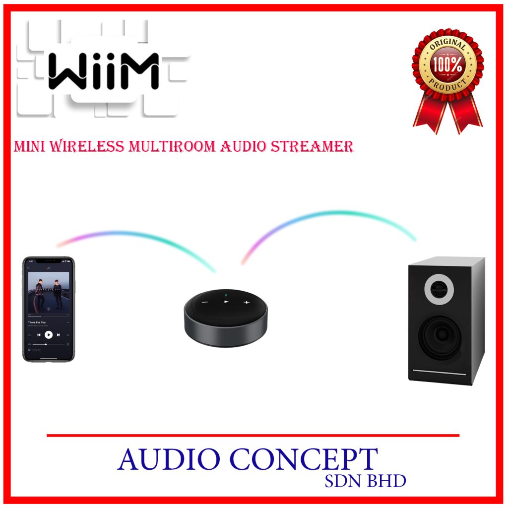 Wiim Mini Wireless MultiRoom Audio Streamer - Audio Concept