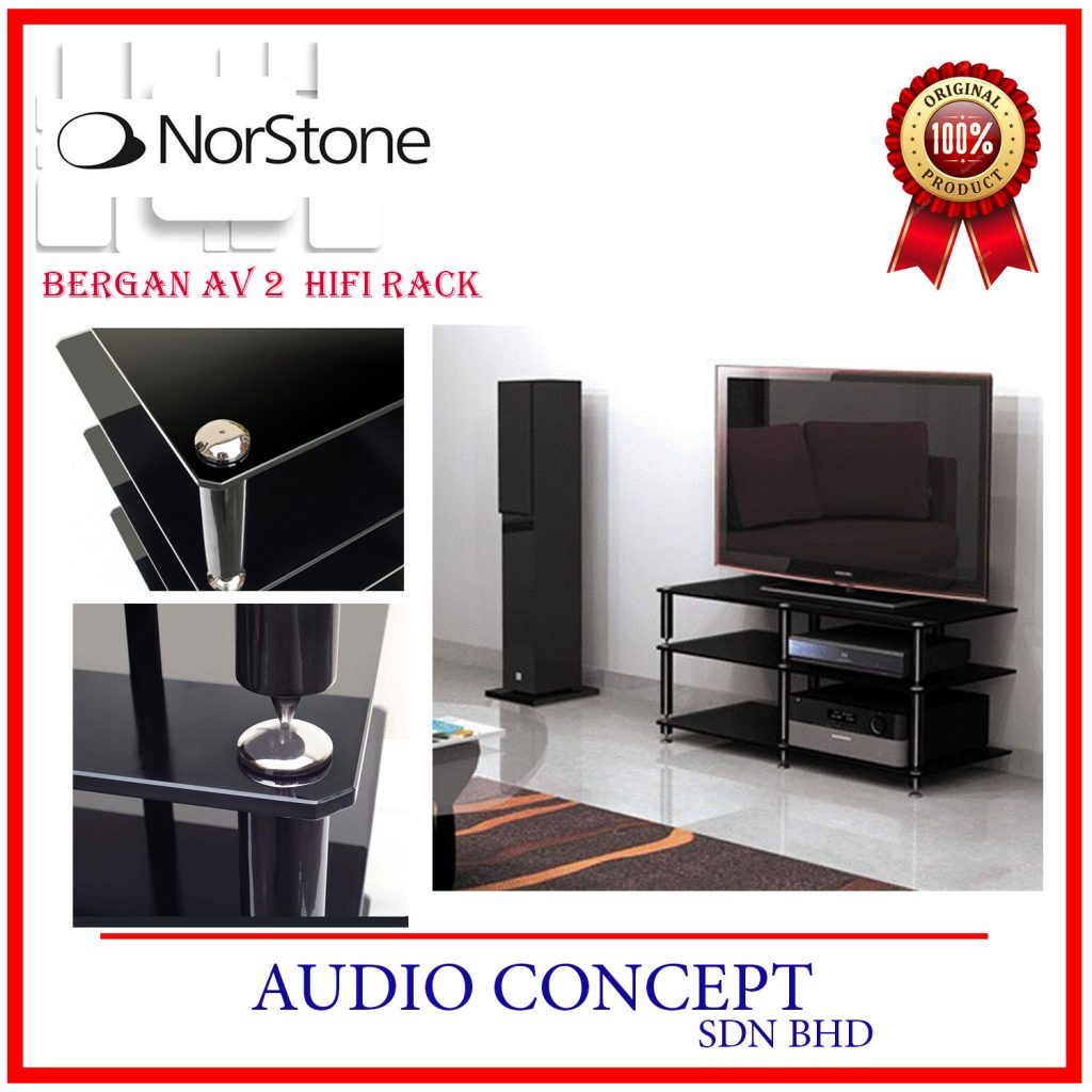 Norstone Bergan AV 2 Hifi Rack - Audio Concept