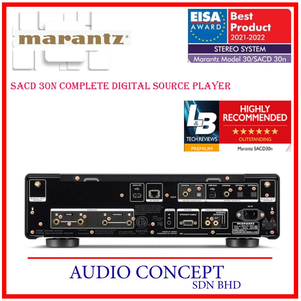 Marantz SACD 30N Complete Digital Source Player - Audio Concept