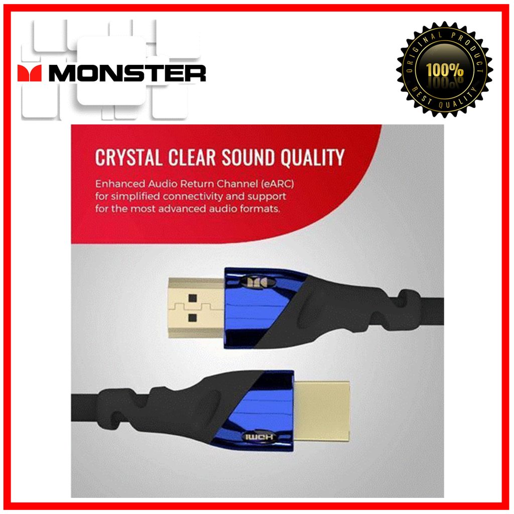 Monster MC Cobalt Ultra High Speed 2.1-8k HDMI Cable - Audio Concept