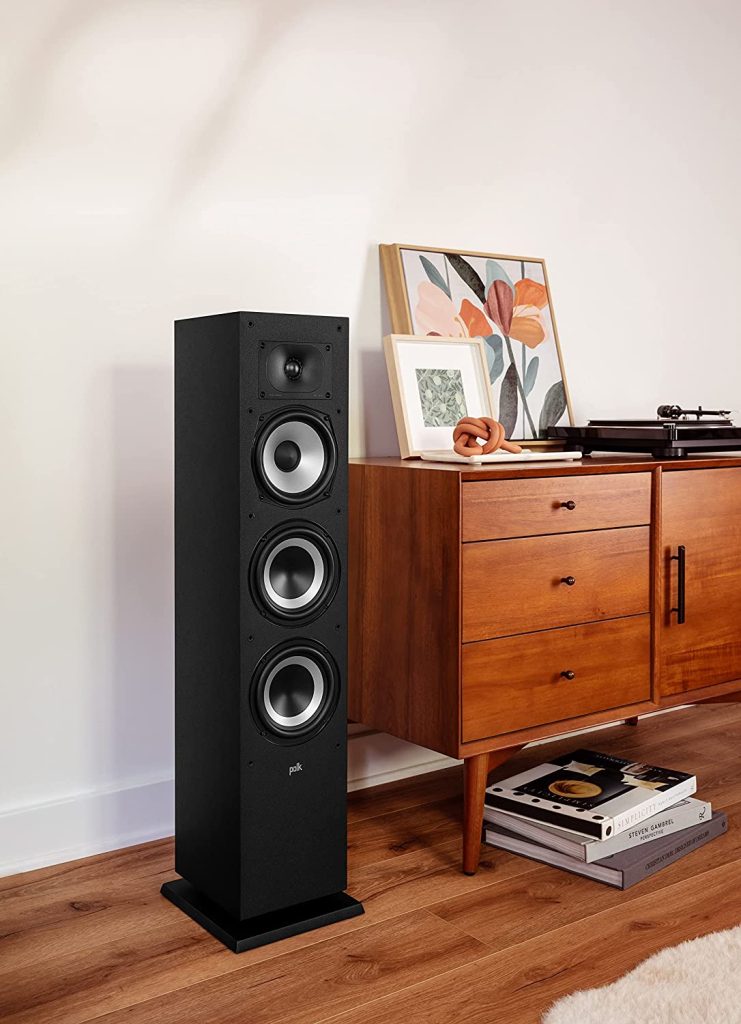 Polk Audio Monitor XT60 High-Resoution Floor-Standing Tower Speaker ...