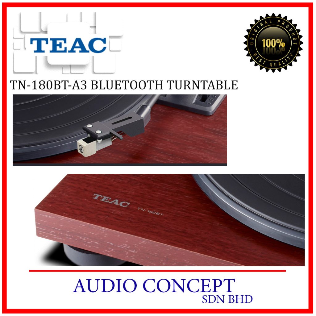 TEAC TN-180BT-A3 Bluetooth Turntable - Audio Concept