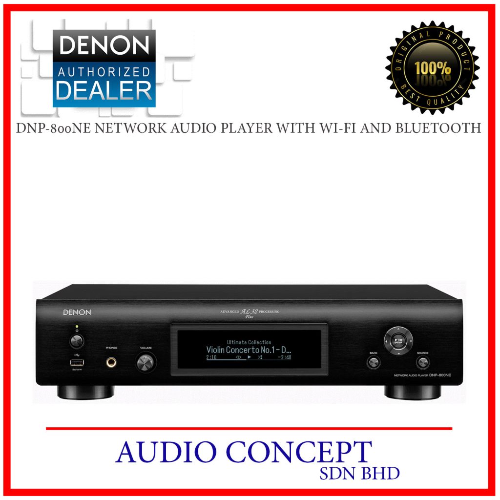 Denon DNP-800NE Network Audio Player With Wi-Fi And Bluetooth - Audio ...