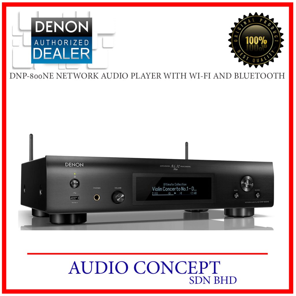 Denon DNP-800NE Network Audio Player With Wi-Fi And Bluetooth - Audio ...