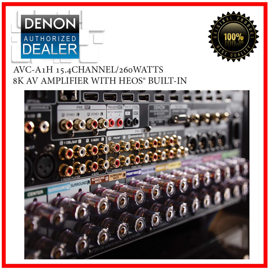 Denon AVC-A1H 15.4 Ch 8K AV Amplifier - Audio Concept