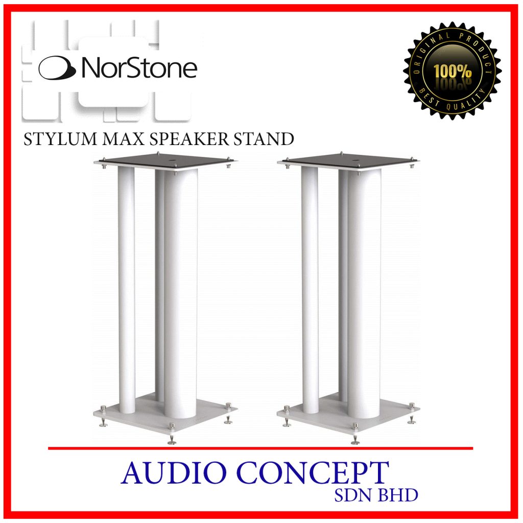 Norstone Stylum Max Speaker Stand 24'' High - Pair - Audio Concept