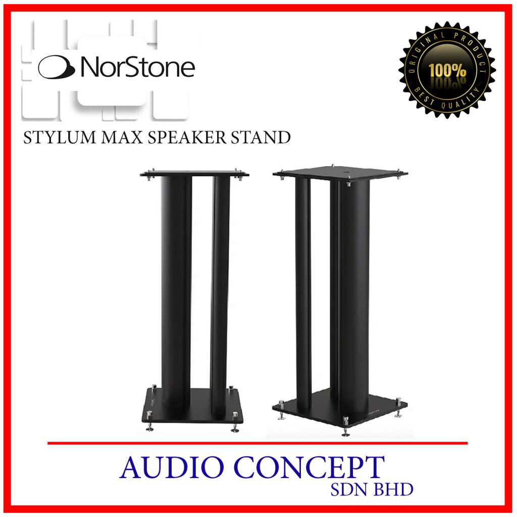Norstone Stylum Max Speaker Stand 24'' High - Pair - Audio Concept