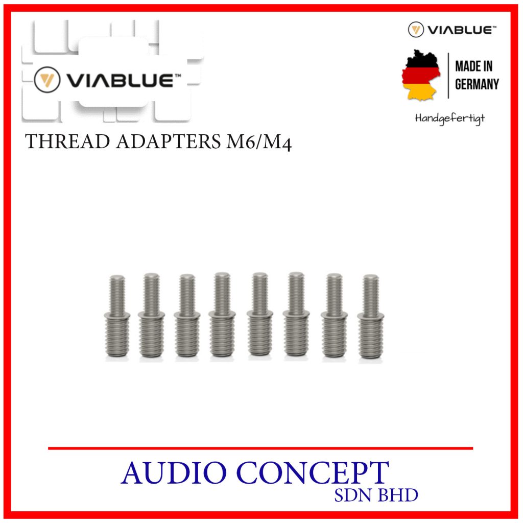 ViaBlue Stainless Steel Thread Adapters M6-M8 / M4-M6 (Set Of 8) -Made ...