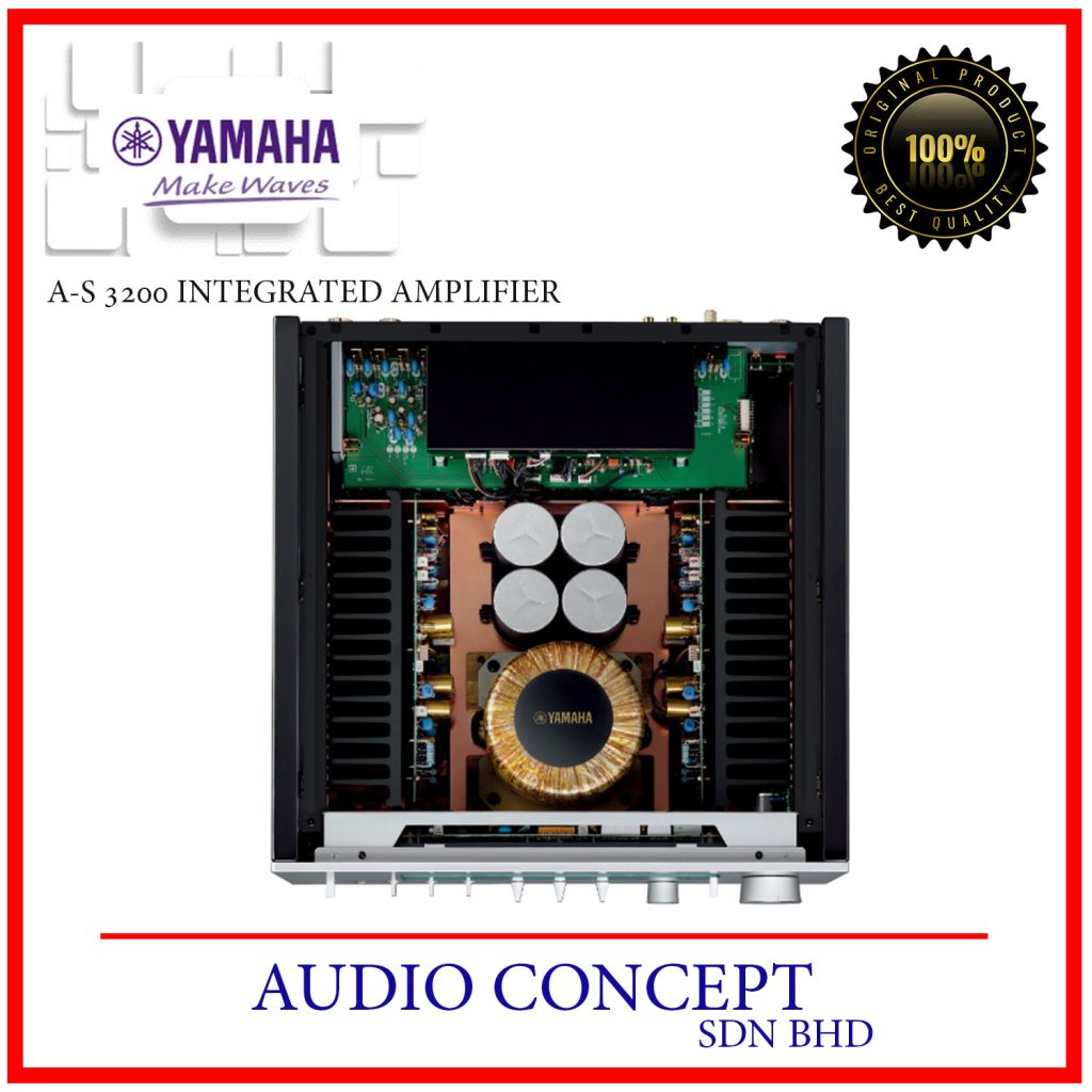 Yamaha A-S3200 Integrated Amplifier (Silver) - Audio Concept
