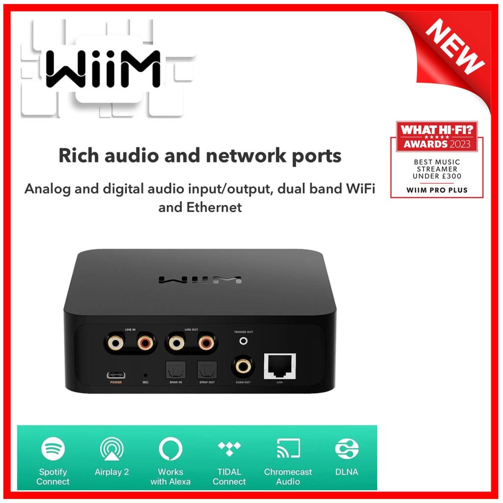 Wiim Pro Plus Music Streamer (New) - Audio Concept