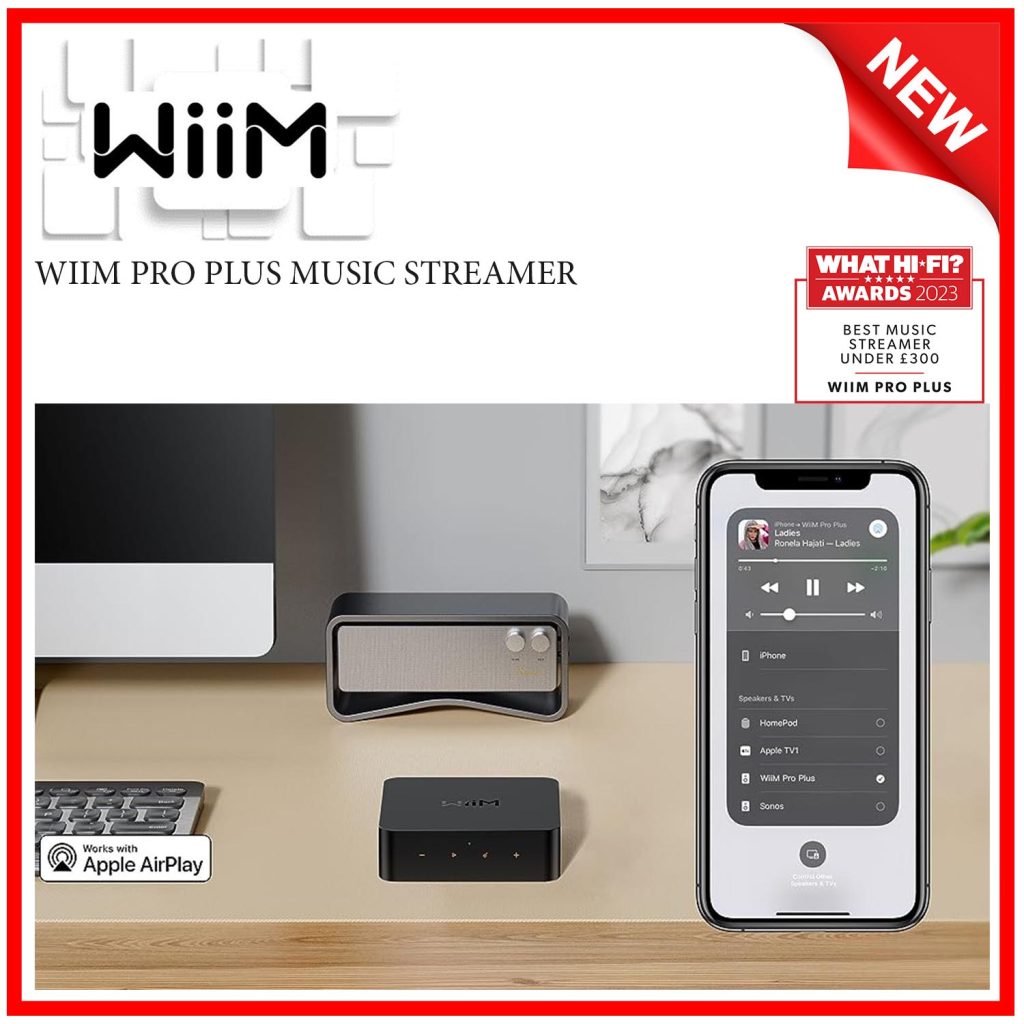 Wiim Pro Plus Music Streamer (New) - Audio Concept
