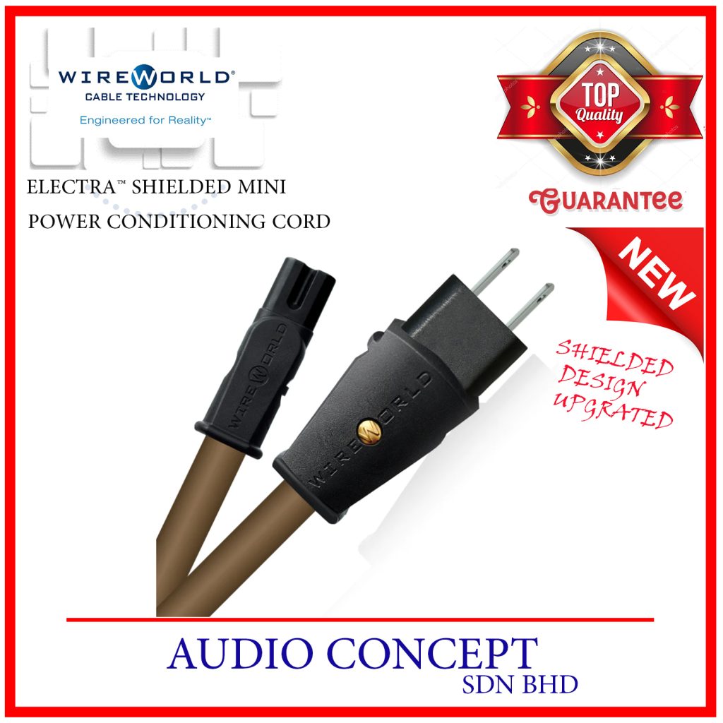 WireWorld Electra™ Shielded Mini Power Conditioning Cord- 1.0M - Audio ...